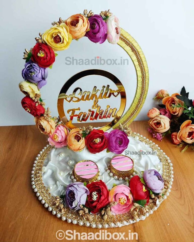 Best Engagement Ring Platter – ShaadiBox.in