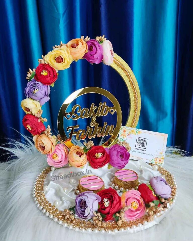 Best Engagement Ring Platter – ShaadiBox.in